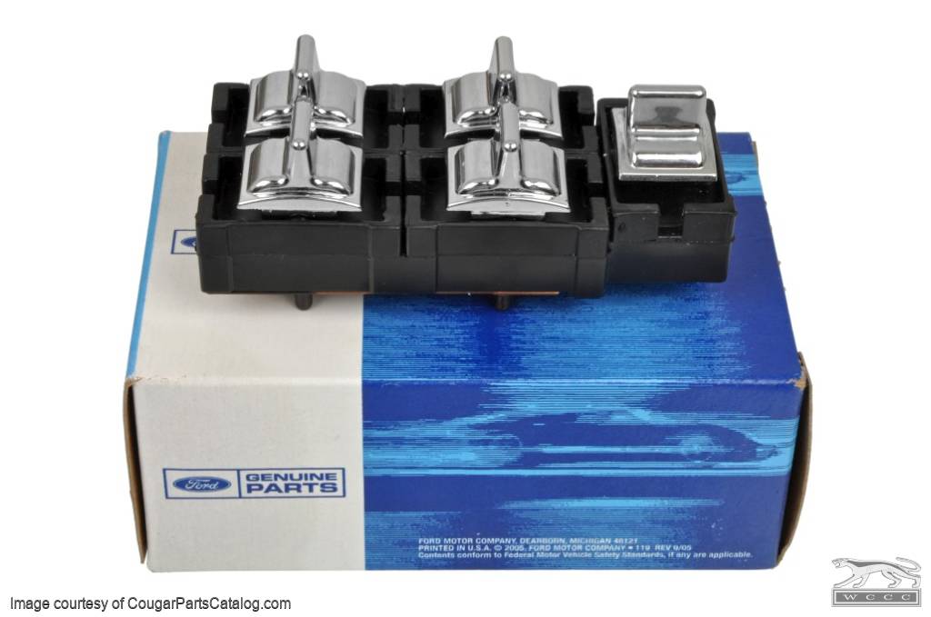 Master Switch - Power Window - NOS ~ 1973 Mercury Cougar / 1973 Ford ...