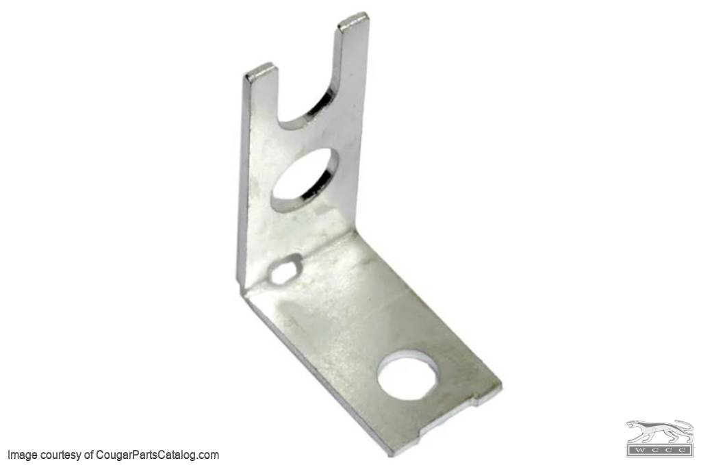 Throttle Linkage Spring Bracket - 2 Barrel Carb - Repro ~ 1967 - 1968 ...