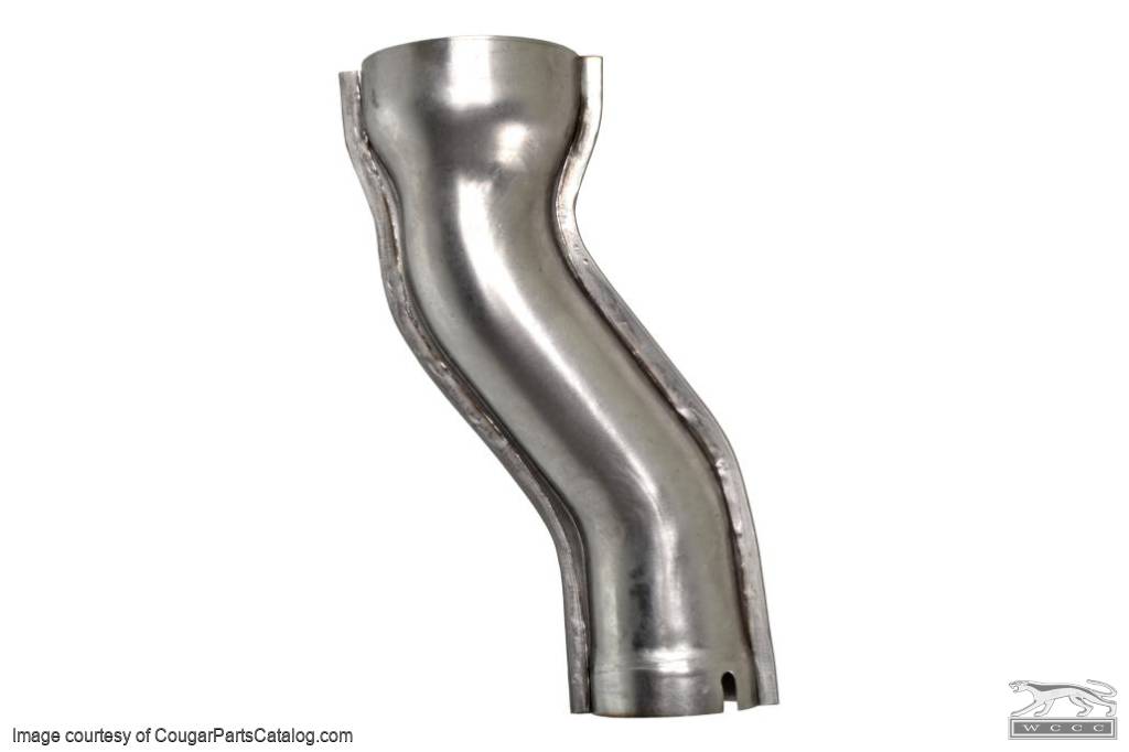 Heat Riser Tube - 428CJ - S Shape - Repro ~ 1968 - 1970 Mercury Cougar ...