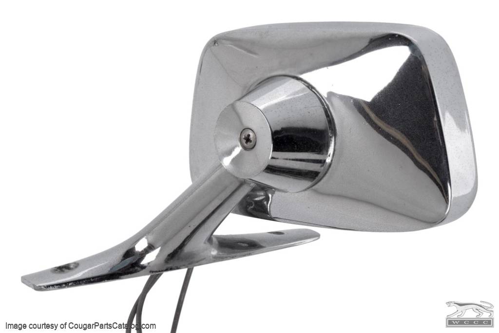 Side View Mirror - Driver Side - Chrome - Remote - Grade B - Used ...