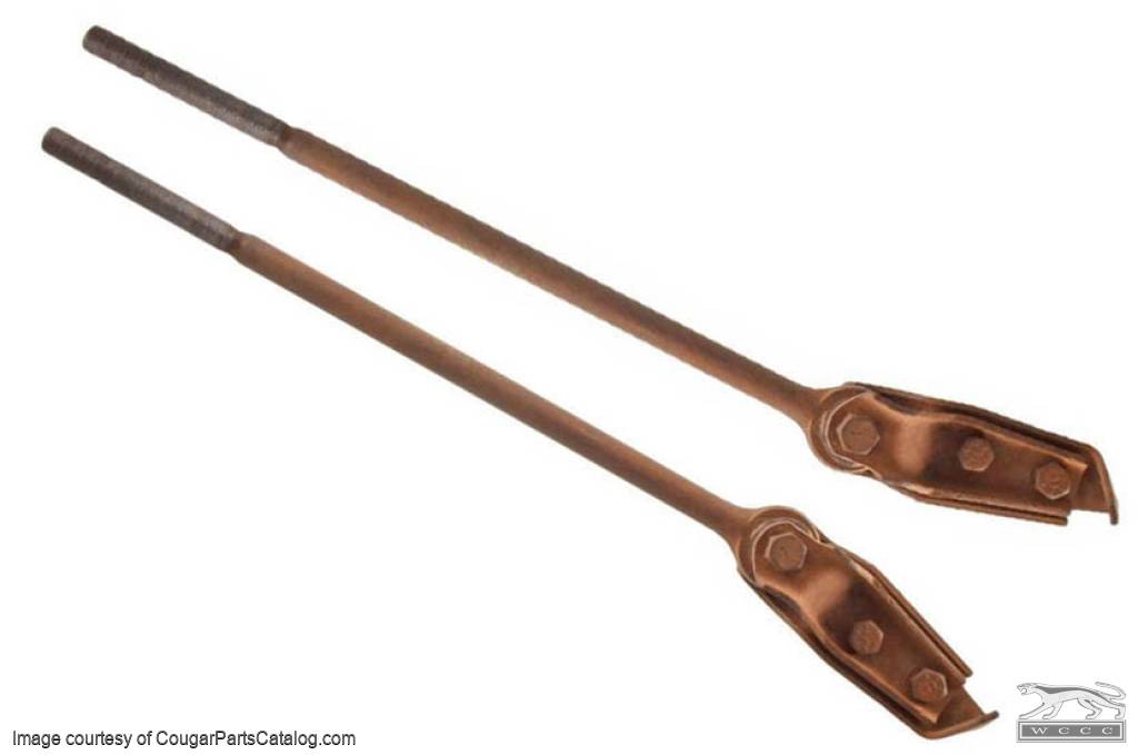 Strut Rods - Grade A - W/O Hardware - PAIR - Used ~ 1967 Mercury Cougar ...