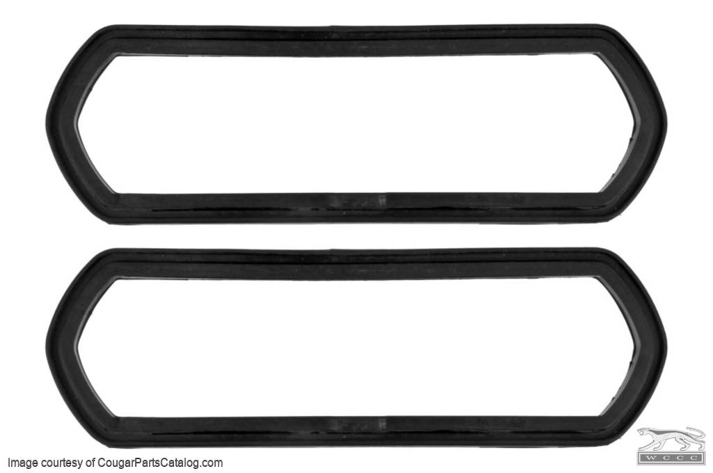 Side Marker Lights - Assembly to Body - Gaskets - PAIR - Repro ~ 1968 ...