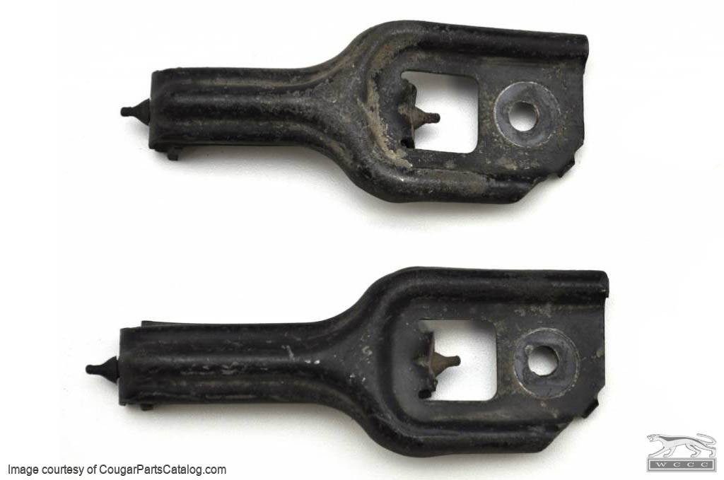 Mounting Brackets - Radiator - Upper - PAIR - Used ~ 1971 - 1973 ...