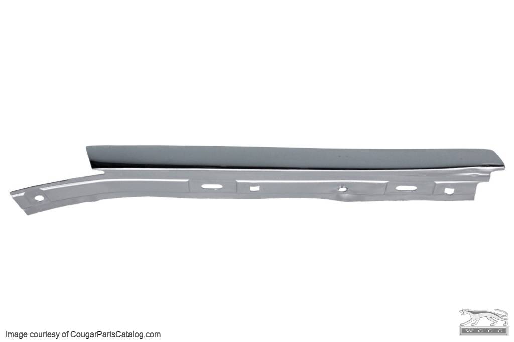 Moulding / Trim - Convertible - Horizontal Quarter Window Trim - Driver ...