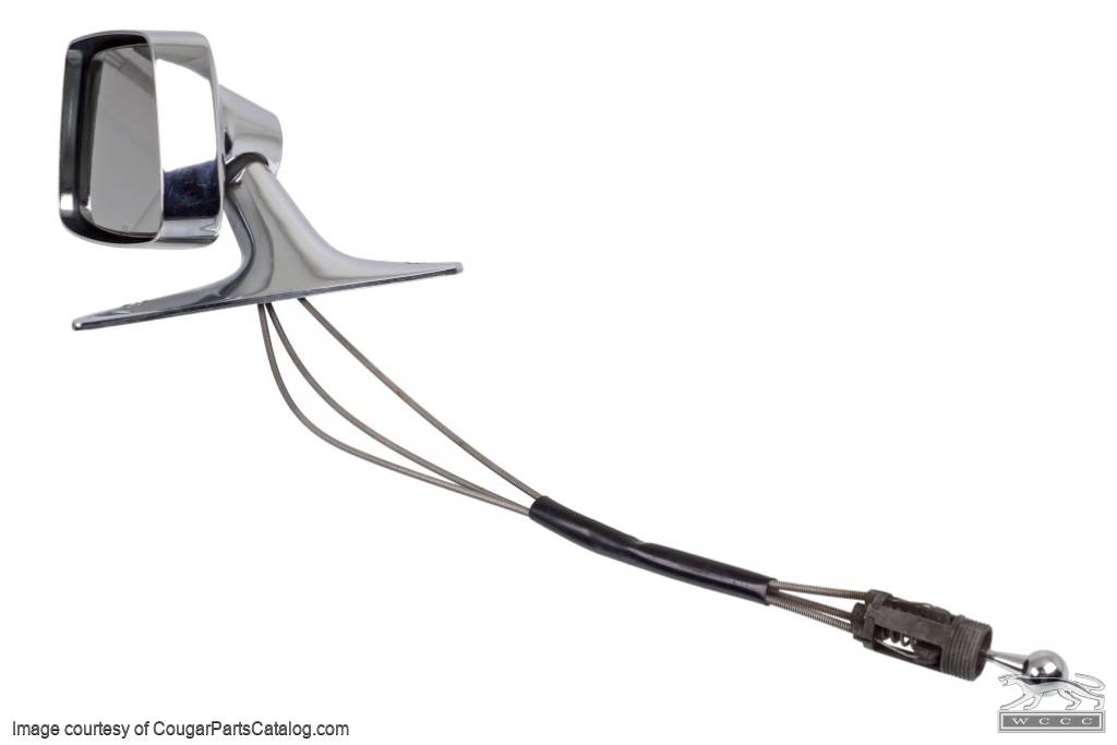 Side View Mirror - Driver Side - Chrome - Remote - Grade A - Used ...