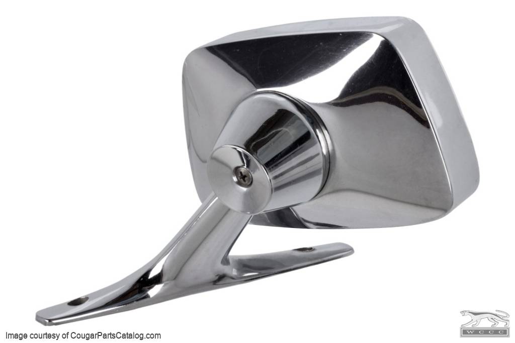 Side View Mirror - Driver Side - Chrome - Manual - Grade A - Used ...