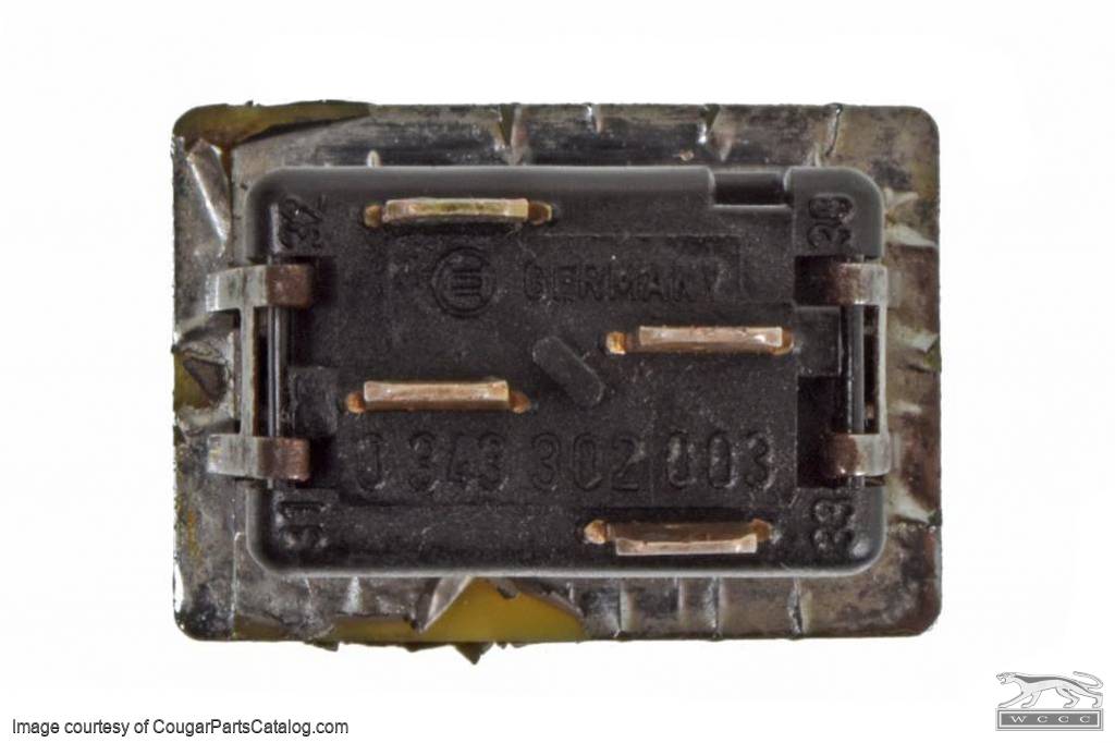 Roof Mounted Rocker Switch - Sunroof - Used ~ 1969 - 1970 Mercury ...