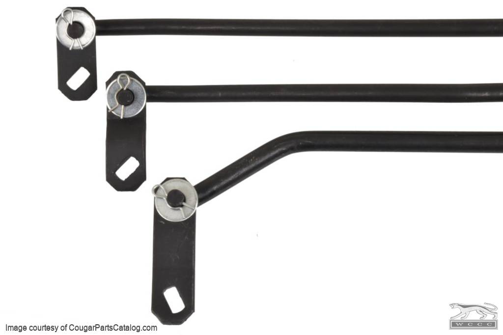 Shift Rods - 4 Speed Top Loader - 289 / 302 Engines - Repro ~ 1967 ...