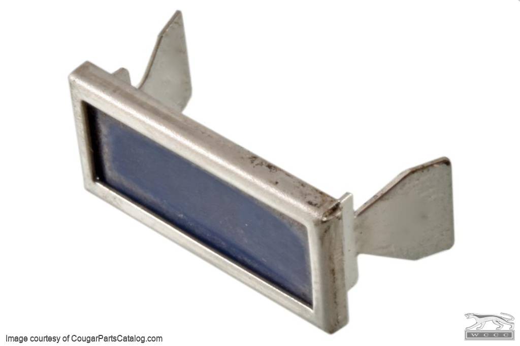 Lens - High Beam indicator - BLUE - Used ~ 1967 Mercury Cougar ( 1967 ...