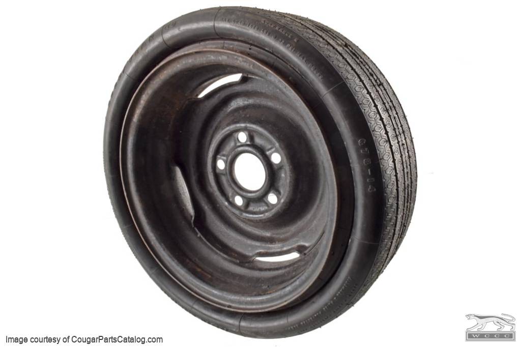 Spare Tire - Collapsible / Space Saver - G78-14 GOODYEAR - NOS ~ 1967 ...