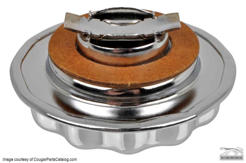 Oil Cap - Twist-on - Closed Emissions - CHROME - Repro ~ 1971 - 1973 ...