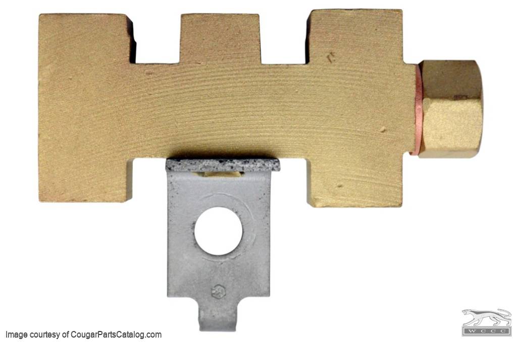 Distribution Block - Power Disc Brake - Used ~ 1967 Mercury Cougar ...