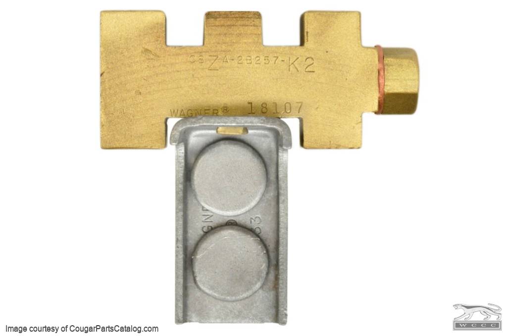 Brake Distribution Block - Drum Brakes - Used ~ 1968 - 1969 Mercury ...