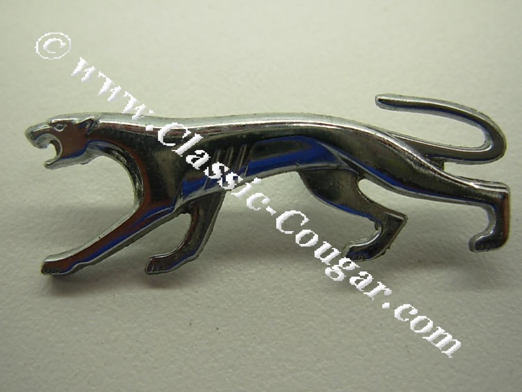 Emblem - Walking Cat - A/C Block Off Plate - Used ~ 1969 - 1973 Mercury ...