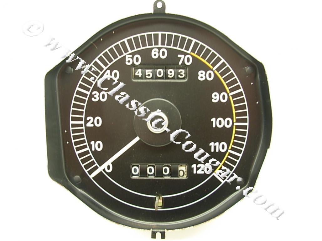 Speedometer - XR7 / Eliminator - Grade B - Used ~ 1969 - 1970 Mercury ...