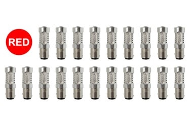 Plasma LED - 1157 Bulb - RED - 6 Pack - New ~ 1967 - 1973 Mercury ...